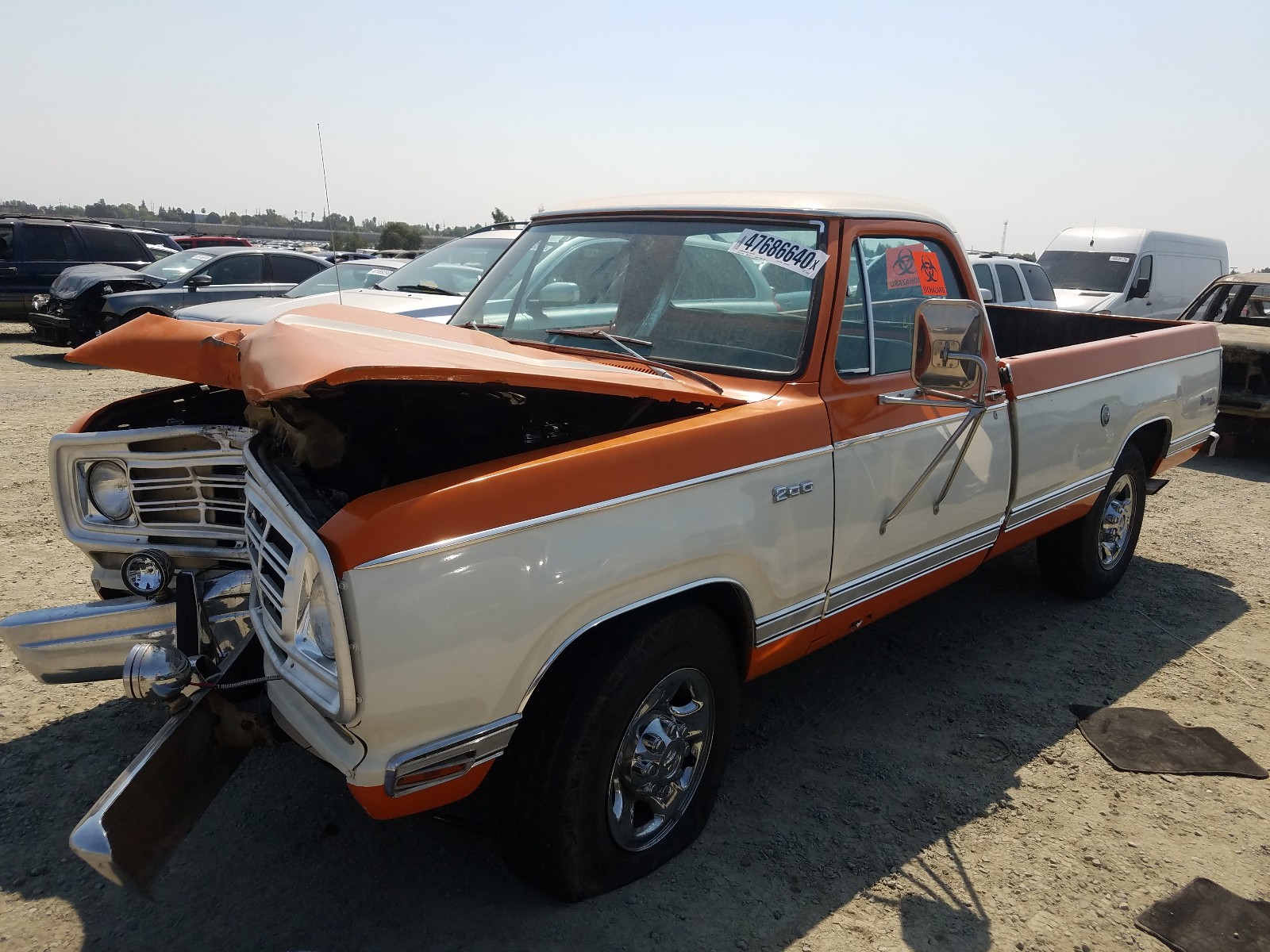1976 DODGE D200 for Sale | CA - ANTELOPE | Thu. Feb 18, 2021 - Used ...