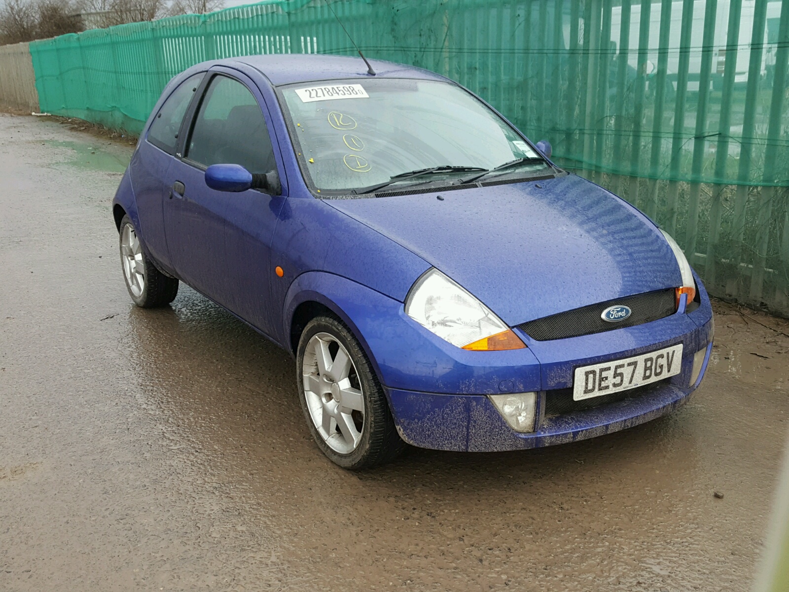 2007 FORD SPORTKA SE for sale at Copart UK - Salvage Car Auctions