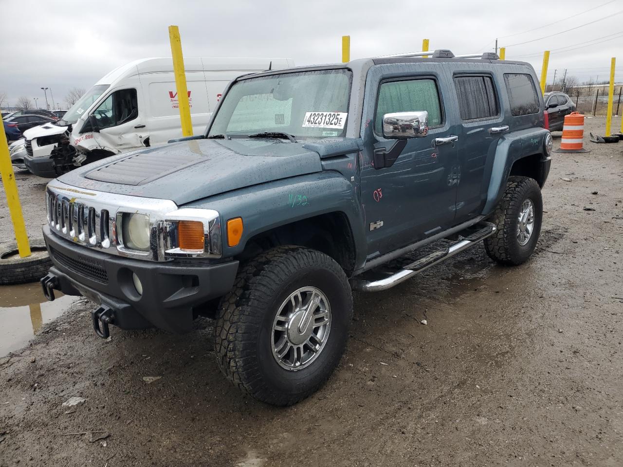 VIN: 5GTDN13EX78224140 | HUMMER H3 2007 car history - Stat.vin