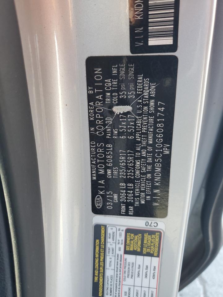2016 KIA SEDONA | LX 2016 KIA SEDONA | LX