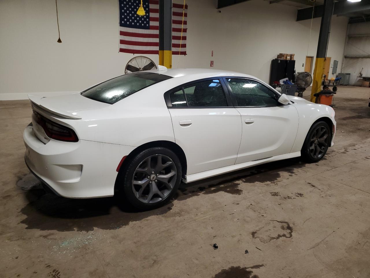 VIN: 2C3CDXHG3KH567690 | DODGE CHARGER 2019 GT WHITE 3.6L 6 free car history - Stat.vin