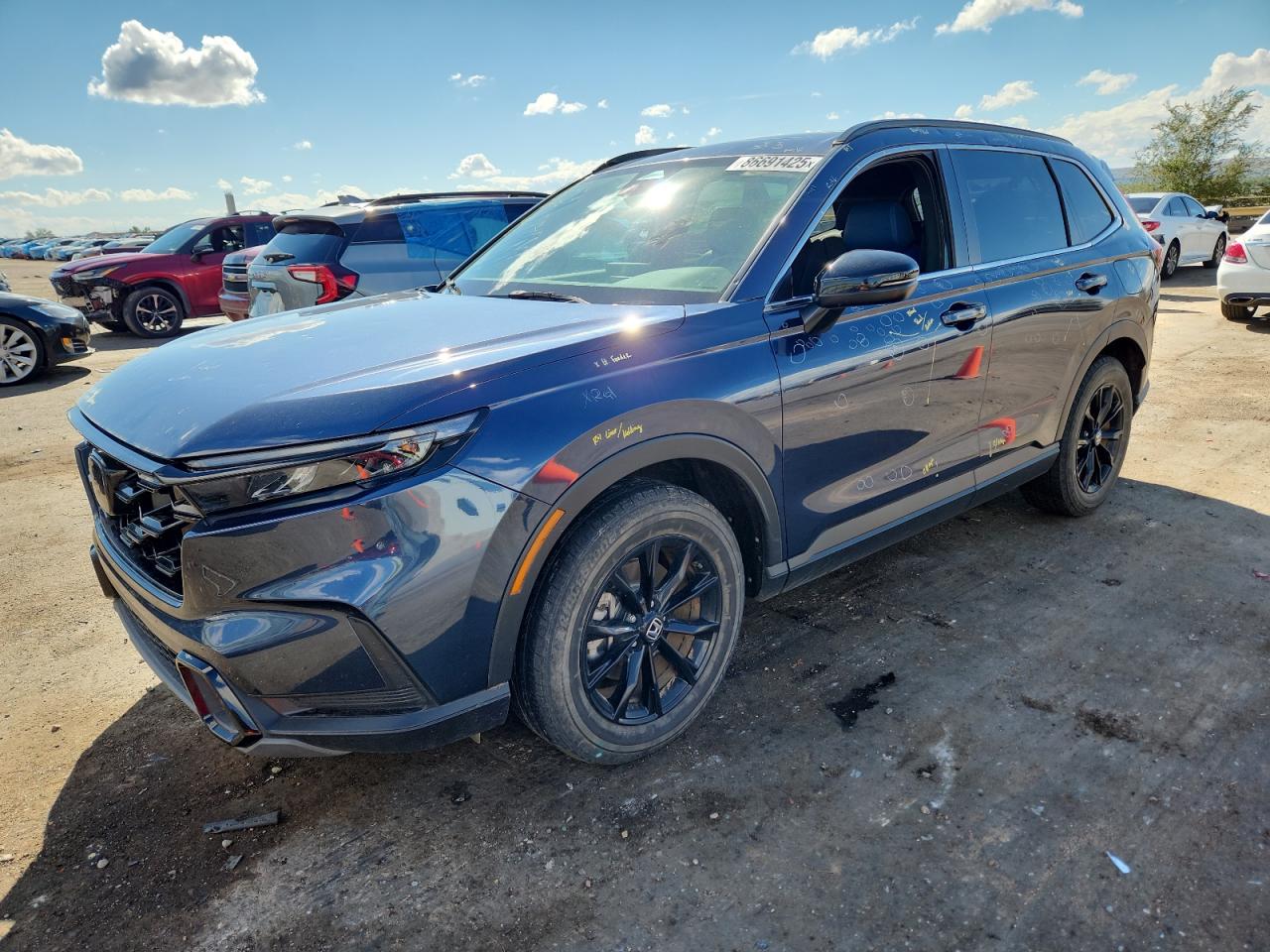 Sale history of 2023 HONDA CR-V HYBRID, VIN: 7FARS6H52PE034526 COPART