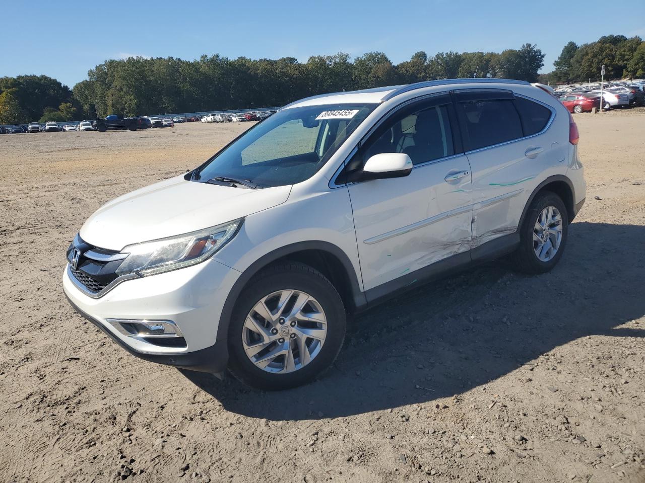 VIN: 5J6RM3H78FL007861 | HONDA CRV 2015 CR-V EXL WHITE 2.4L 4 free car history - Stat.vin