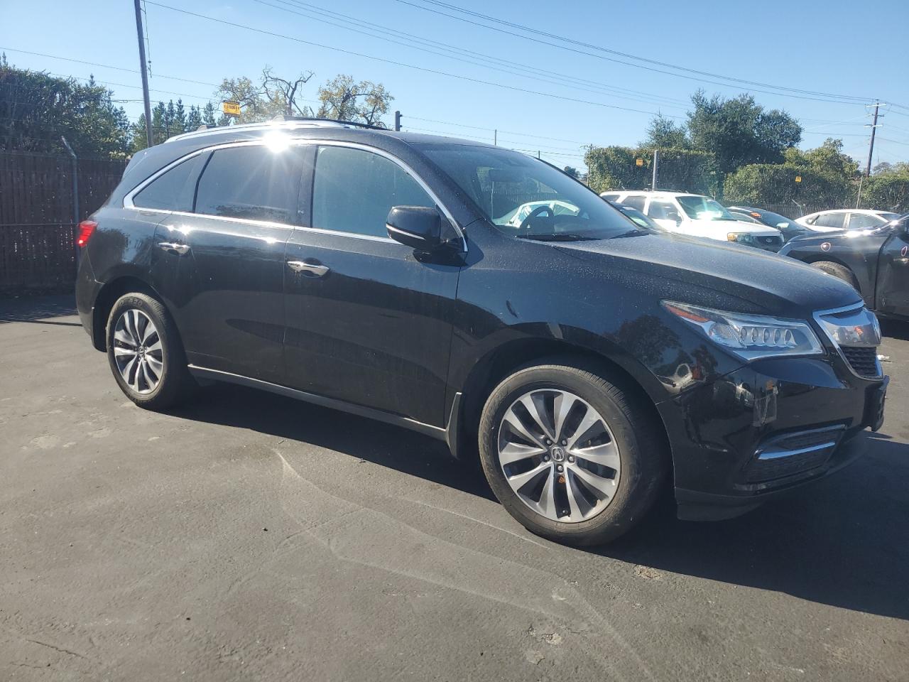VIN: 5FRYD4H4XGB002550 | ACURA MDX 2016 TECHNOLOGY BLACK 3.5L 6 free ...