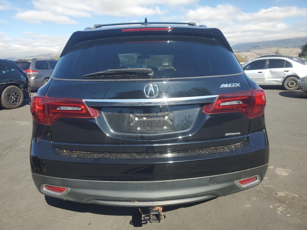 VIN: 5FRYD4H4XGB002550 | ACURA MDX 2016 TECHNOLOGY BLACK 3.5L 6 free ...