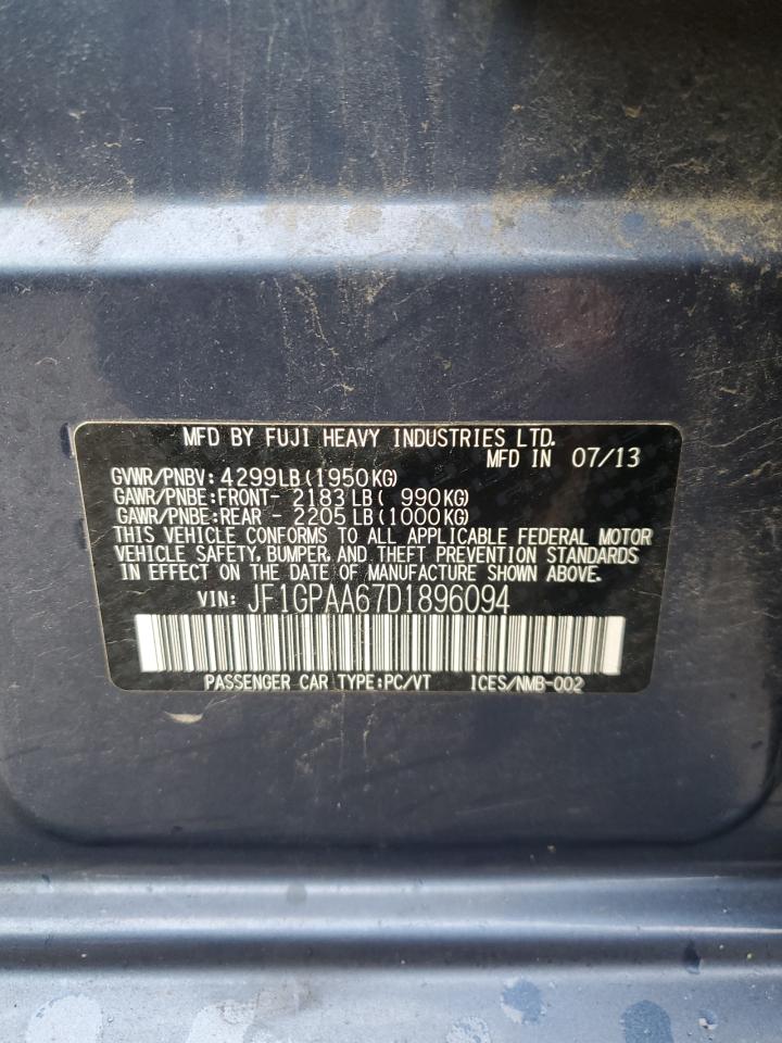 2013 SUBARU IMPREZA | WAGON