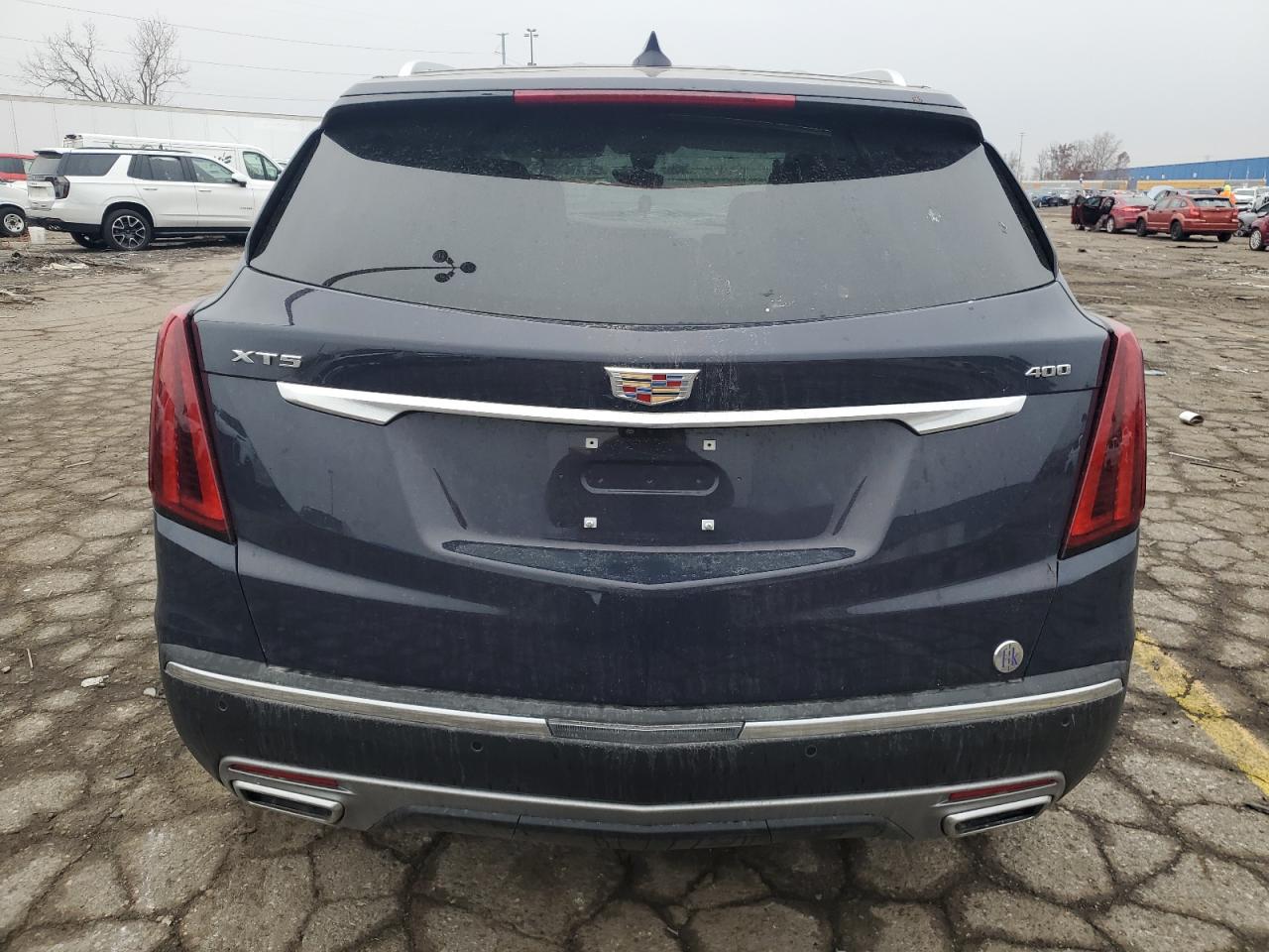 VIN: 1GYKNCRS6SZ145262 | CADILLAC XT5 2025 PREMIU BLUE 3.6L 6 free car history - Stat.vin