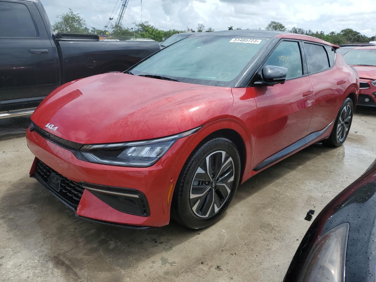 KNDC44LA2N5027093 Kia Ev6 gt lin 2022 Купить из США