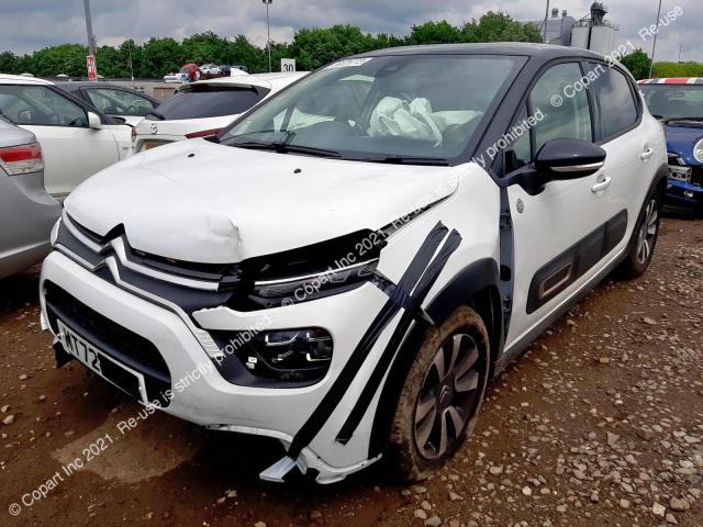 VF7SXHNPYNT636084, 2022 Citroen C3 C-serie on Copart UK