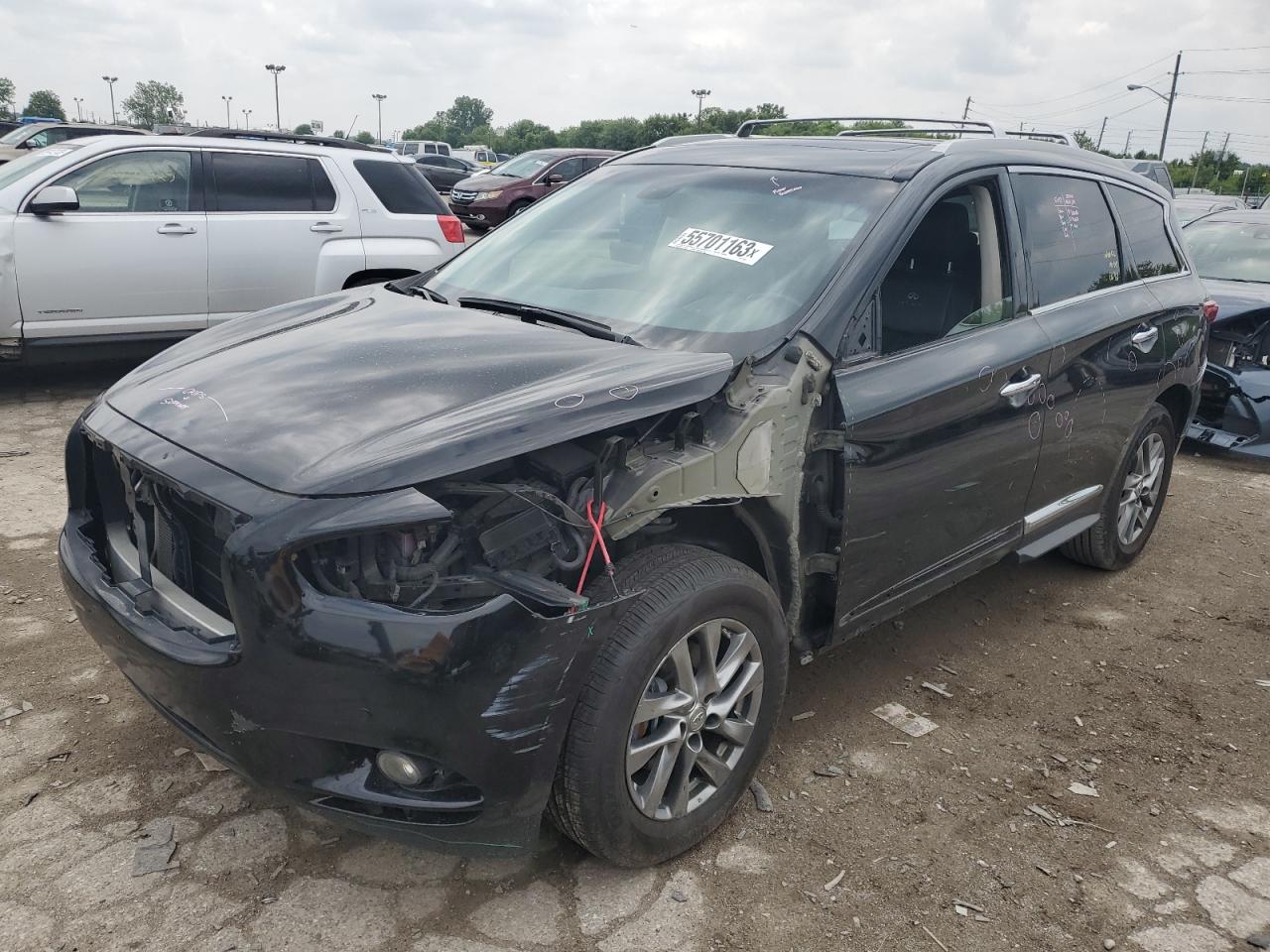 5N1CL0MM5EC519967 Infiniti Qx60 hybri 2014 2.5 Купить из США