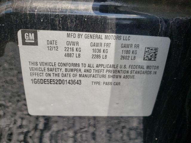 VIN: 1G6DE5E52D0143643 | CADILLAC CTS 2013 car history - Stat.vin